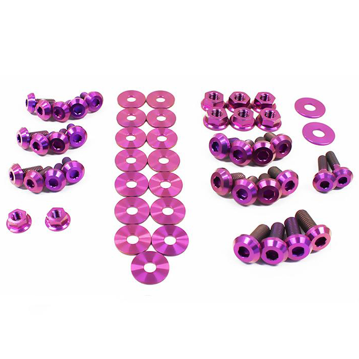 Evasive Motorsports: Dress Up Bolts Titanium Engine Bay Kit - Subaru ...