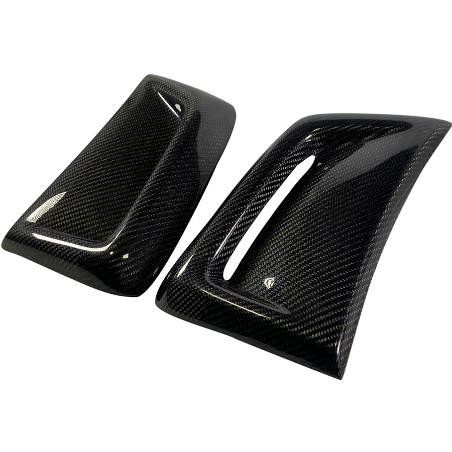 Evasive Motorsports: Suvneer Carbon Fiber Front Bumper Side Fins ...