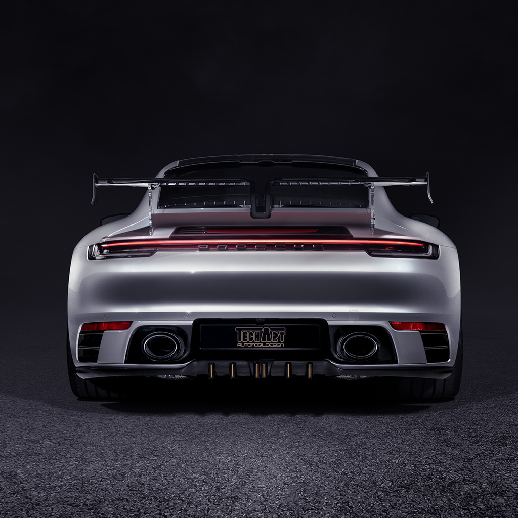 Evasive Motorsports: TECHART Rear Spoiler II - Porsche 992 Carrera