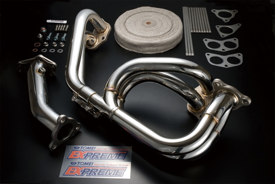 Evasive Motorsports Tomei Expreme Equal Length Header for Single Scroll EJ25 Subaru WRX STI 04 21