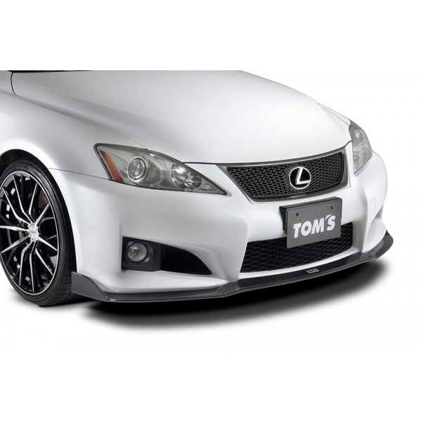 Evasive Motorsports: TOMS' Racing Carbon Front Spoiler - Lexus IS-F 08-14