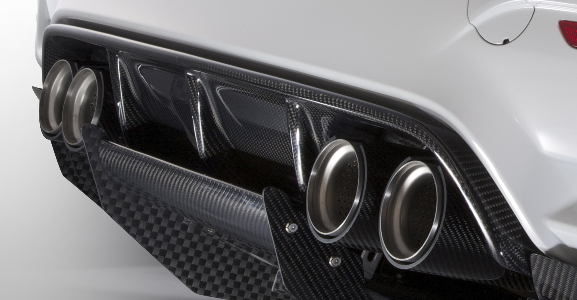 Evasive Motorsports: Varis VRS CF Rear Diffuser Skirt - BMW M4 F82