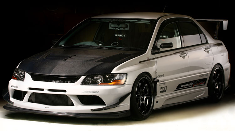 Evasive Motorsports: Varis Aero GT Fender Set, FRP - Mitsubishi CT9A '09 Ver