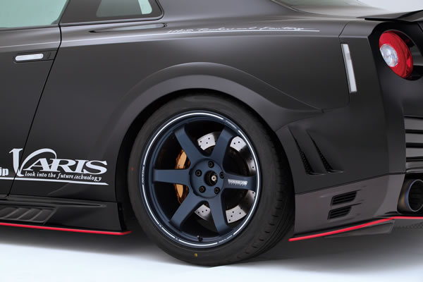 Evasive Motorsports: Varis Rear Over Fender, FRP - Nissan R35 GT-R 09+
