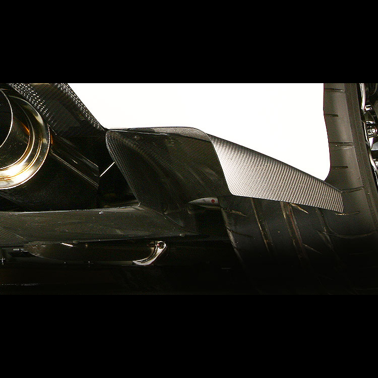 Evasive Motorsports: Varis Rear Diffuser Optional Side Spliter Fin ...