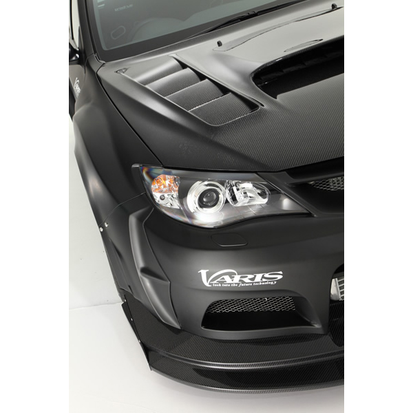 Evasive Motorsports: Varis Widebody Front Wide Fender Kit, FRP - Subaru GRB WRX STI 08-14