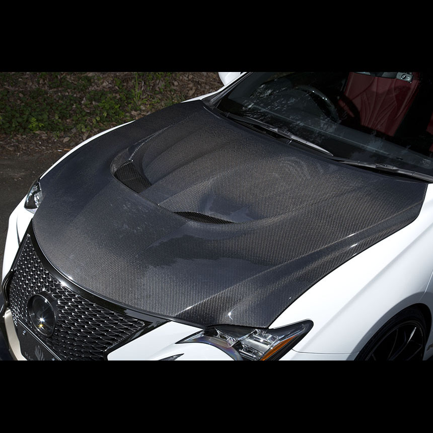 Evasive Motorsports: Varis Cooling Hood System-1, VSDC - Lexus RC-F 15+