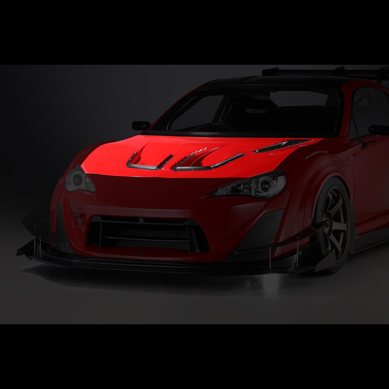 Evasive Motorsports: Varis Kamikaze Hood for V Mount, VSDC - Toyota 86 ...