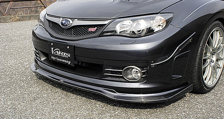 Evasive Motorsports: Varis Front Spoiler, FRP - Subaru GRB STI Hatch 08-14