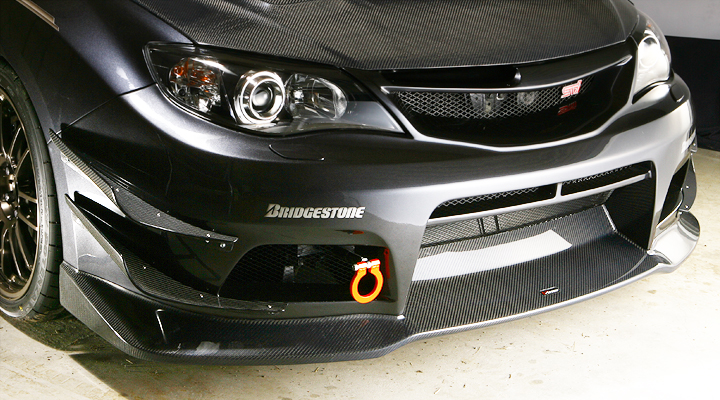 Evasive Motorsports: Varis Under Lip, FRP - Subaru GRB 2009 Version STI Wagon 08-14