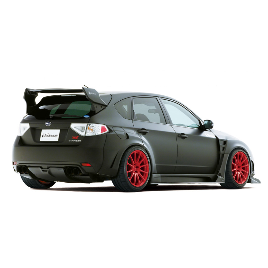 Evasive Motorsports: Varis Rear Fender Kit, FRP - Subaru GRB STI Hatch 08-14