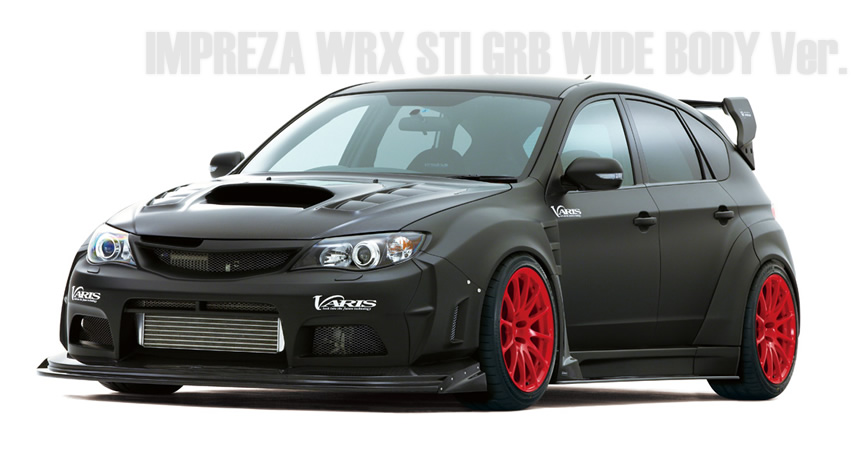 Evasive Motorsports: Varis Wide Body Full Kit A, FRP - Subaru GRB Hatch 2009 Runduce 08-14