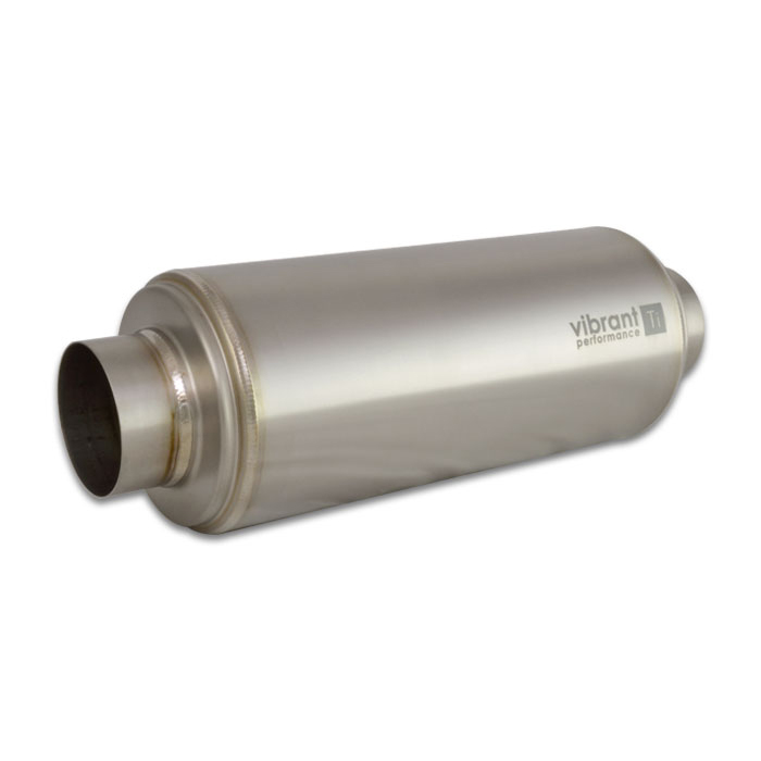 Evasive Motorsports: Vibrant Titanium Resonator - 4.00 inch Inlet ...