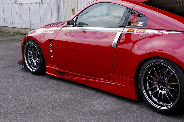 Evasive Motorsports: Voltex Side Skirts - Nissan 350Z