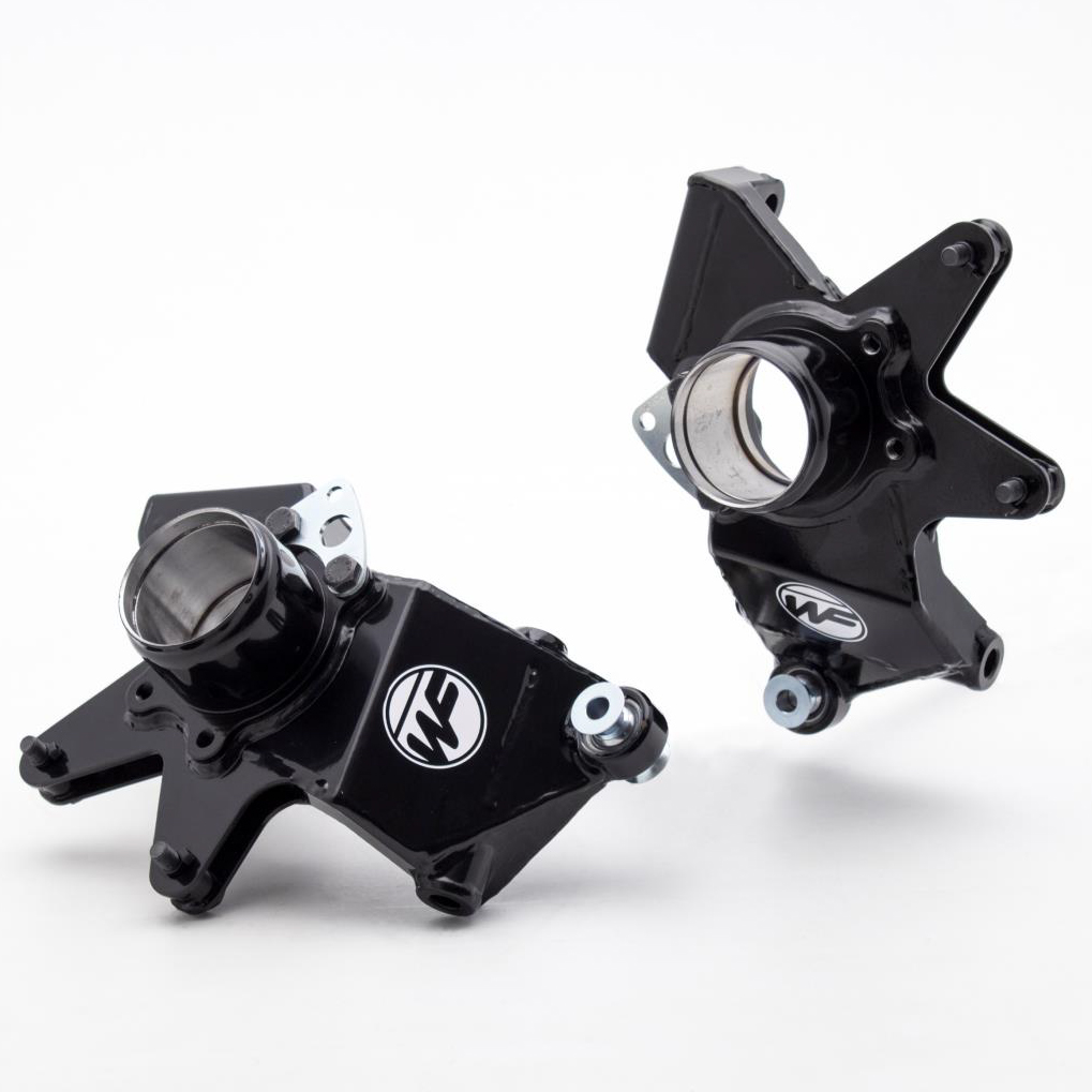 Evasive Motorsports: Wisefab Rear Drop Knuckle Kit - Subaru WRX STI 04-07