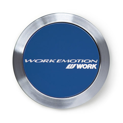 Evasive Motorsports: Work Emotion Wheel Center Cap (Flat Type) - Blue