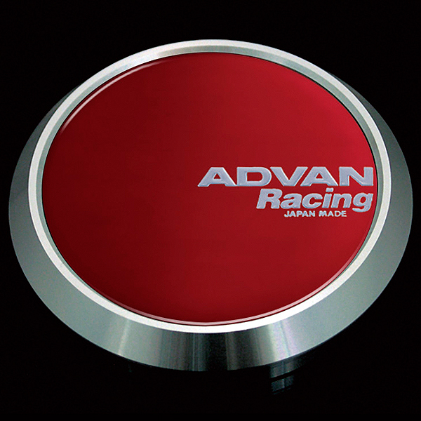 Evasive Motorsports: Advan Center Cap - Flat Cap (Candy Red) - 63mm