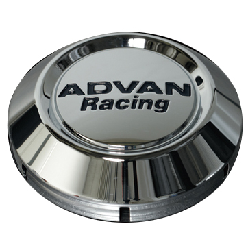 Evasive Motorsports: Advan Center Cap - Low Cap (Chrome) - 63mm
