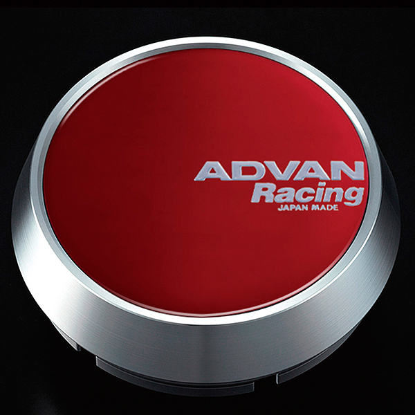 Evasive Motorsports: Advan Center Cap - Middle Cap (Candy Red) - 63mm
