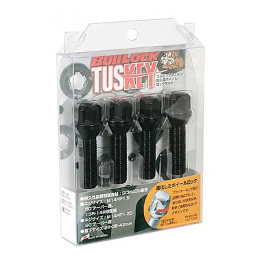 Evasive Motorsports: Bull Lock Tuskey Bolt - 14x1.25 60 Deg / 28mm Black