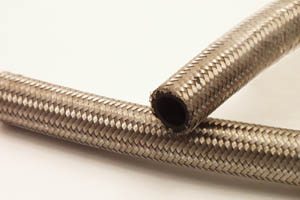Evasive Motorsports: Canton Racing Stainless Braided Hose - 1 ft / -12 AN