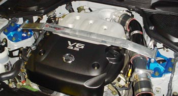 Evasive Motorsports: Cusco Front Upper Strut Tower Bar - Nissan 350Z 03-06