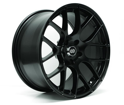 Evasive Motorsports: Enkei Raijin Wheel - 19x8 / 5x120 / Offset +32 (Black)