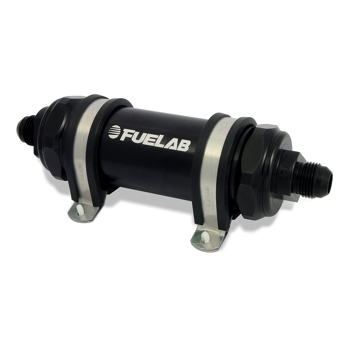 Evasive Motorsports: Fuelab Fuel Filter (Long) -6AN Inlet/Outlet, 100 ...