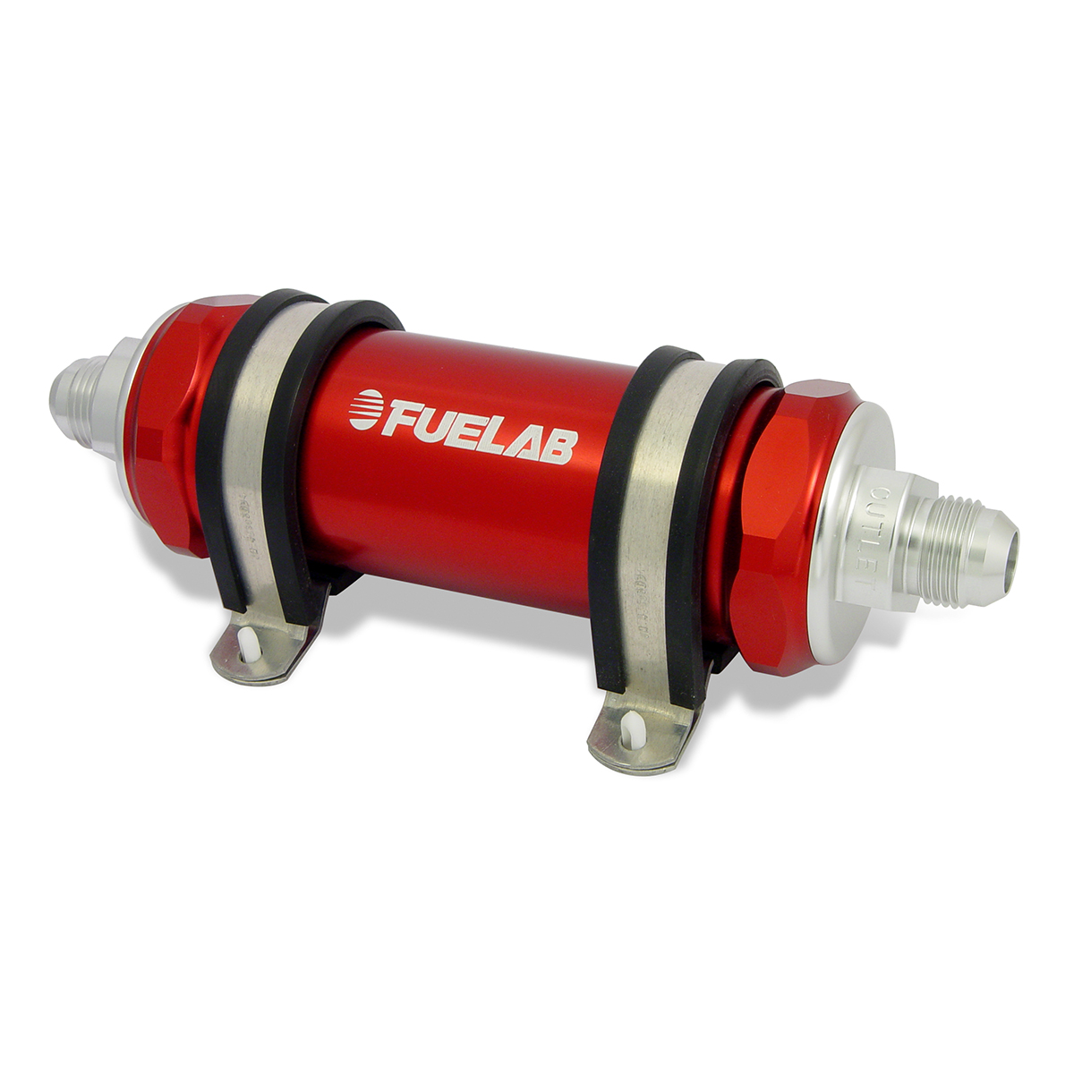 Evasive Motorsports: Fuelab Fuel Filter (Long) -10AN Inlet/Outlet, 40 ...