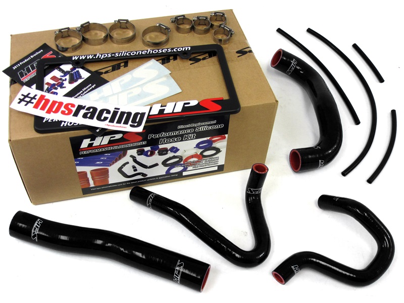 Evasive Motorsports: HPS Radiator + Heater Hose (Black) - Hyundai ...