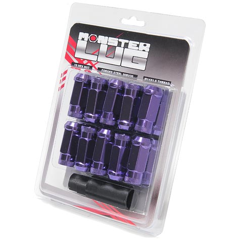 Evasive Motorsports: Monster Lug Nuts - Purple 14x1.50mm
