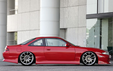 Evasive Motorsports: Vertex Front Fenders - Nissan 95-96 240SX (S14)