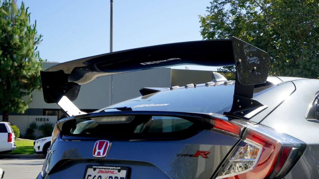 Voltex Type 2V Wing for Honda Civic Type R (FK8) | Evasive Motorsports