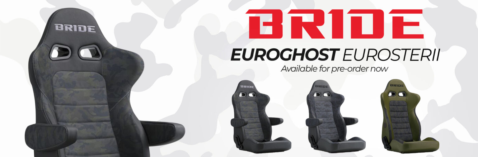 BRIDE New EUROGHOST and Collaboration Seats! – Evasive Motorsports