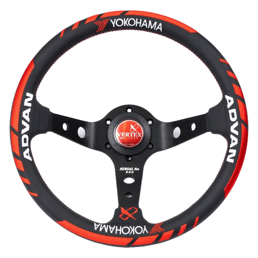 A New Limited Edition Collaboration Steering Wheel Between Advan and Vertex Available for Pre ...